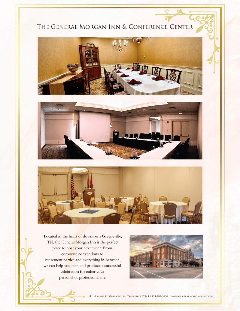 Event Menus – The General Morgan Inn and Conference Center